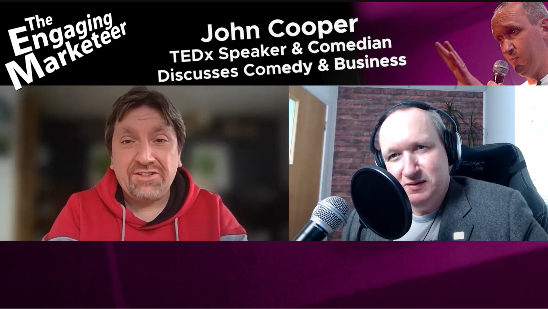 Improv skills for marketing and sales - John Cooper